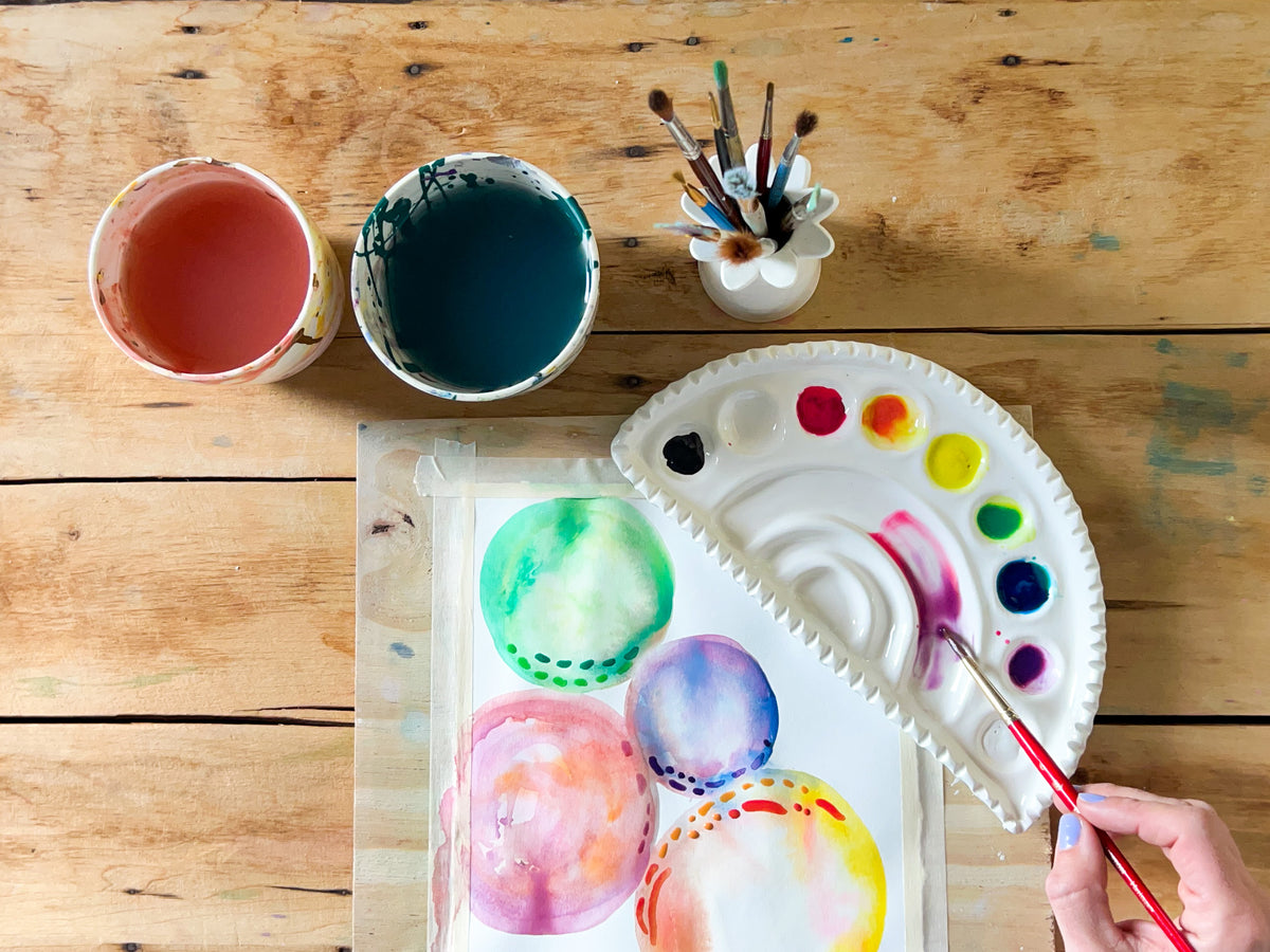 Rainbow Paint Palette – This is Happiness Studio